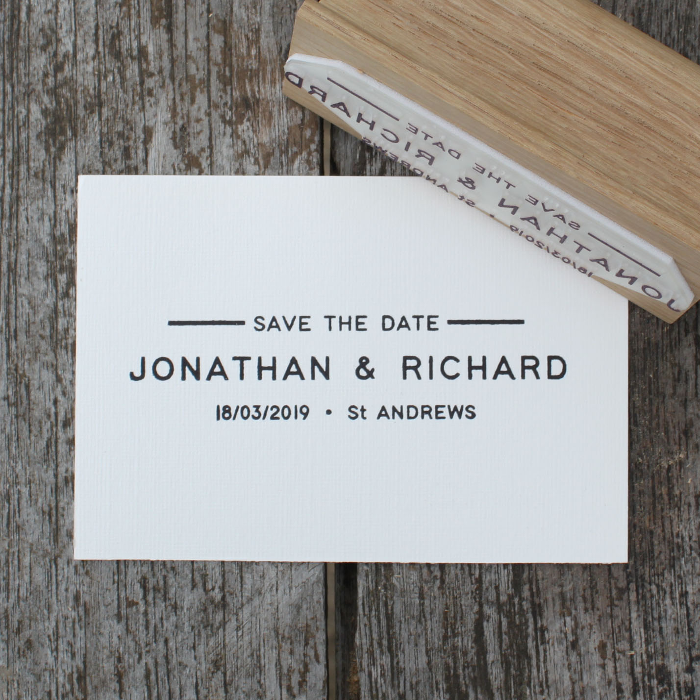 Save the Date - Simple | Get Stamped